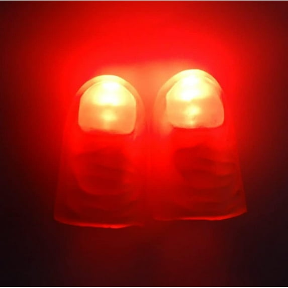 LED Magic Finger, 5 Pair Magic Finger Light Up Thumb Tips LED Finger ...