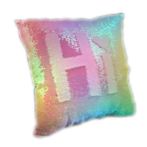 Nicolas Cage Sequin Pillow