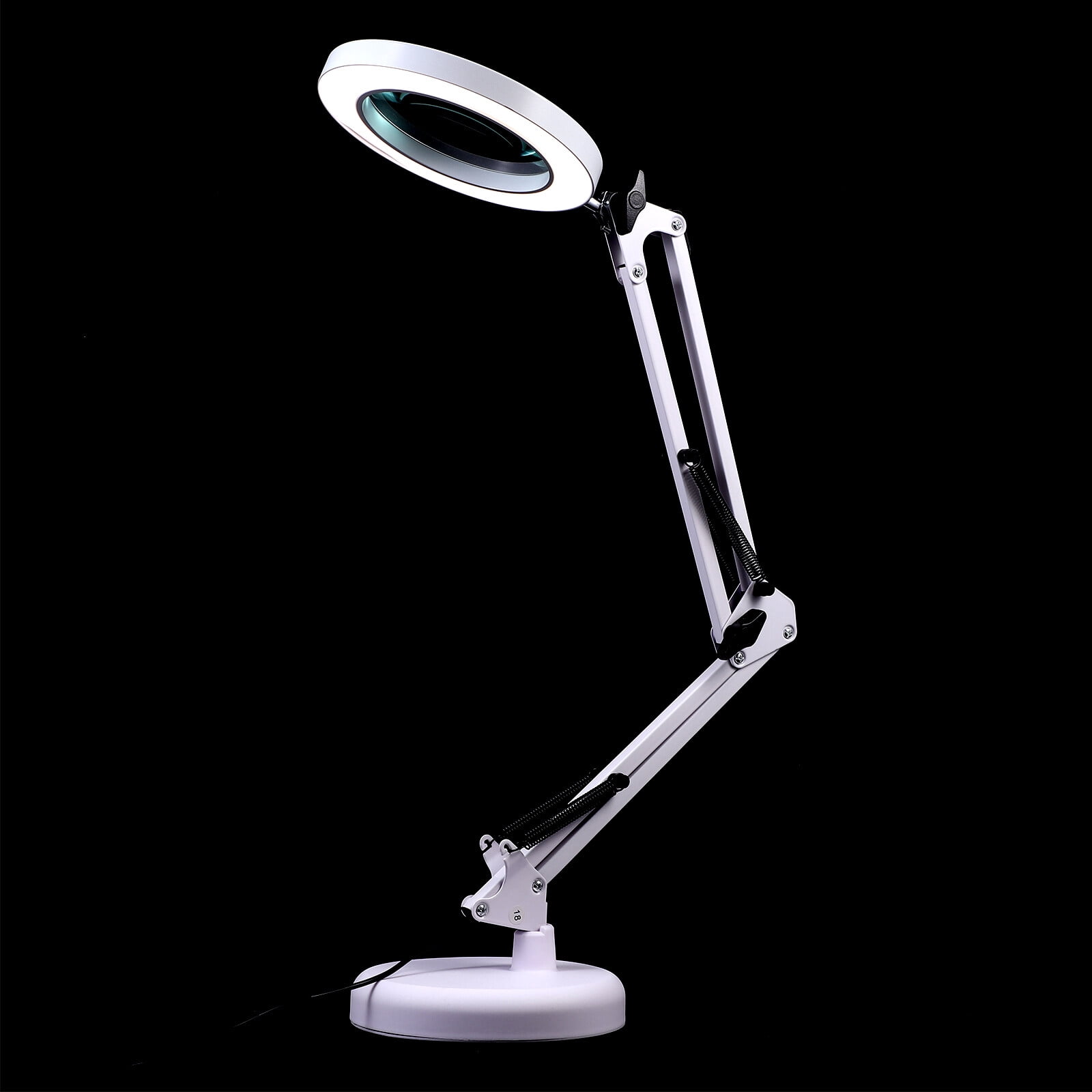 LED Magnifying Lamp Manicure Light Cordless Table Lamps Desktop ...
