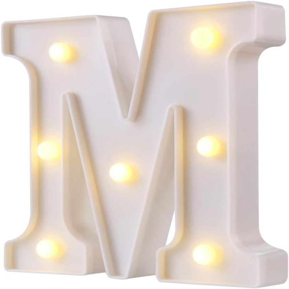 LED Marquee Letter Lights, 26 Alphabet Light Up Letters Sign Perfect ...