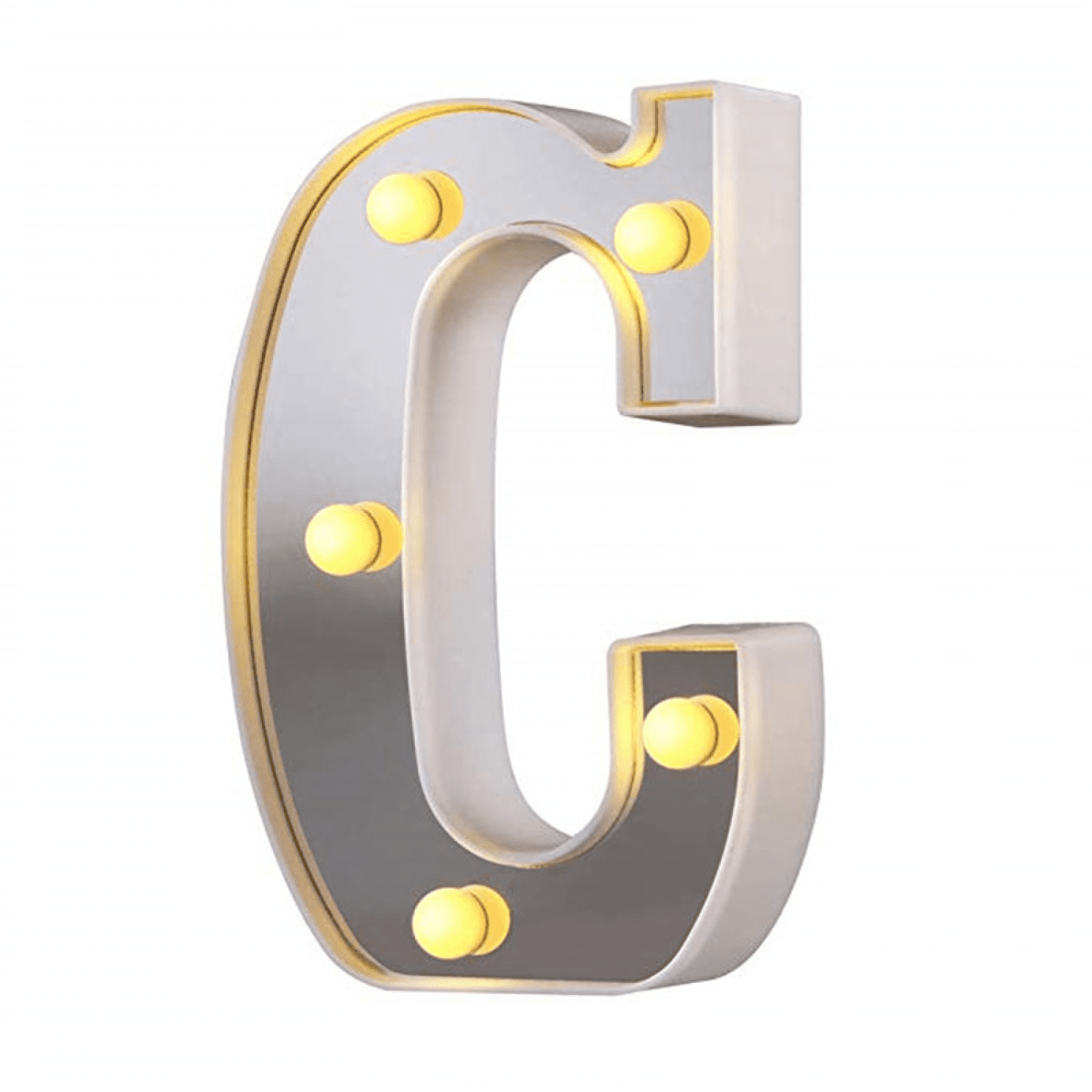 LED Marquee Letter Lights 26 Alphabet Light Up Letters Sign Perfect For ...