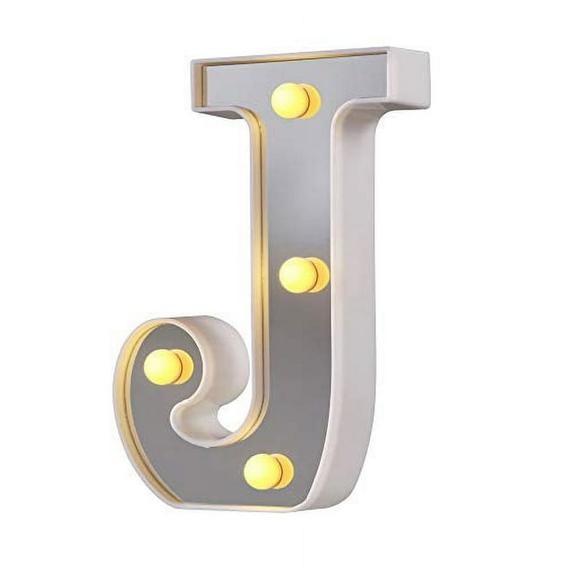 LED Marquee Letter Lights, 26 Alphabet Light Up Letters Sign Perfect ...