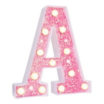 Magik Light up Letter LED Alphabet Number Symbol Plastic Battery ...