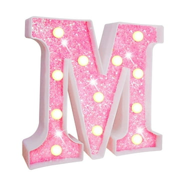 Magik Light up Letter LED Alphabet Number Symbol Plastic Battery ...