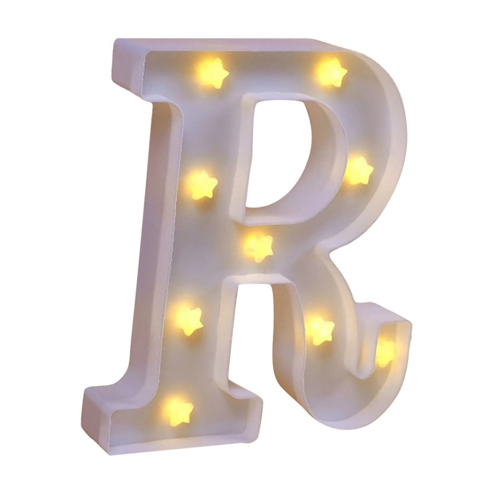 LED Marquee Sign Light Up Letters, White 26 Alphabet Light Up Letters ...
