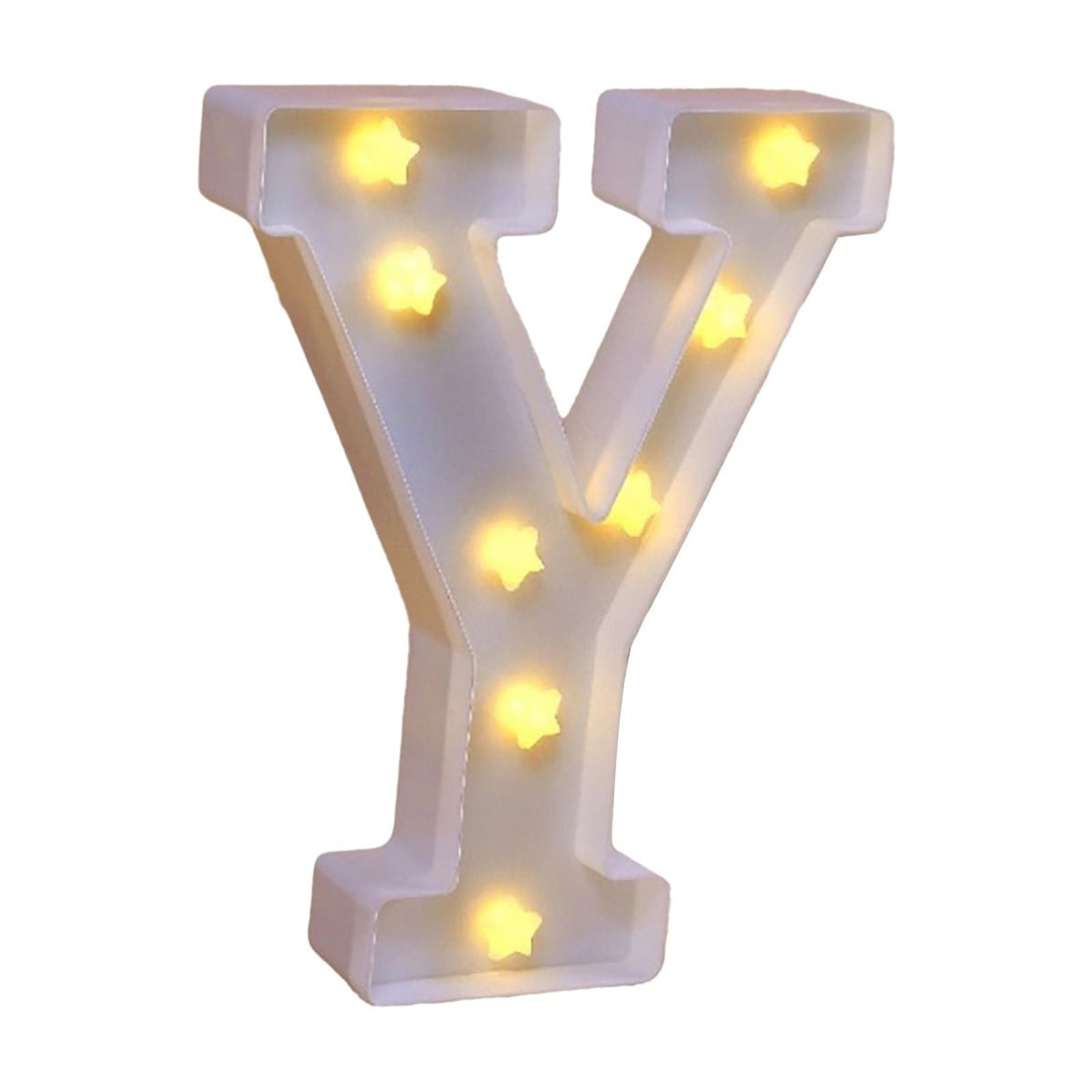 LED Marquee Sign Light Up Letters, White 26 Alphabet Light Up Letters ...