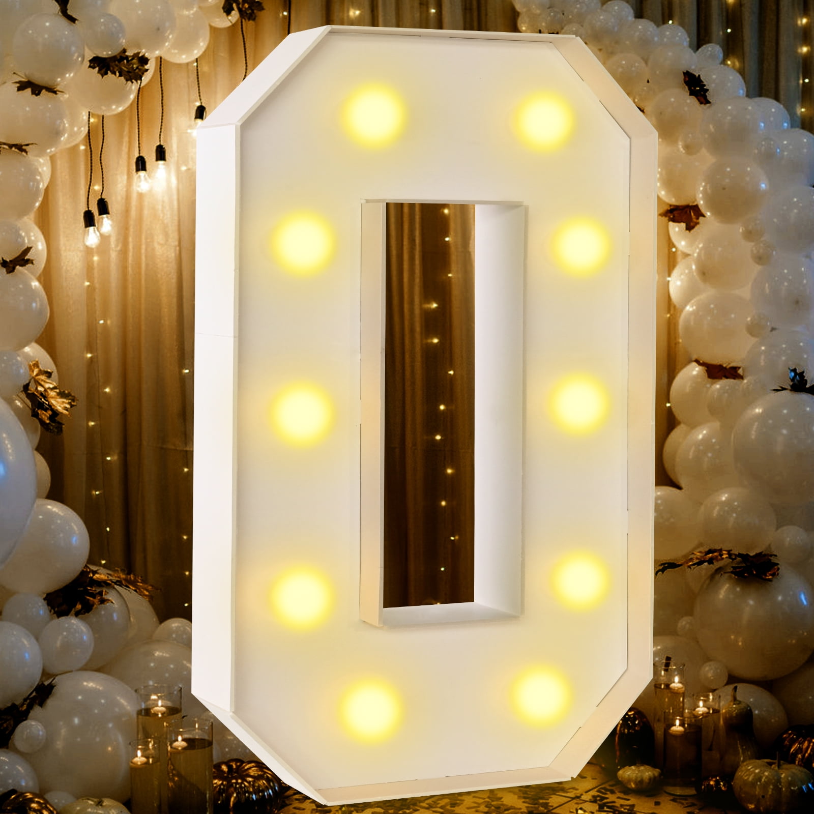 Gingprous 3ft LED Marquee Sign Light Up Letters,Alphabet Light Up ...