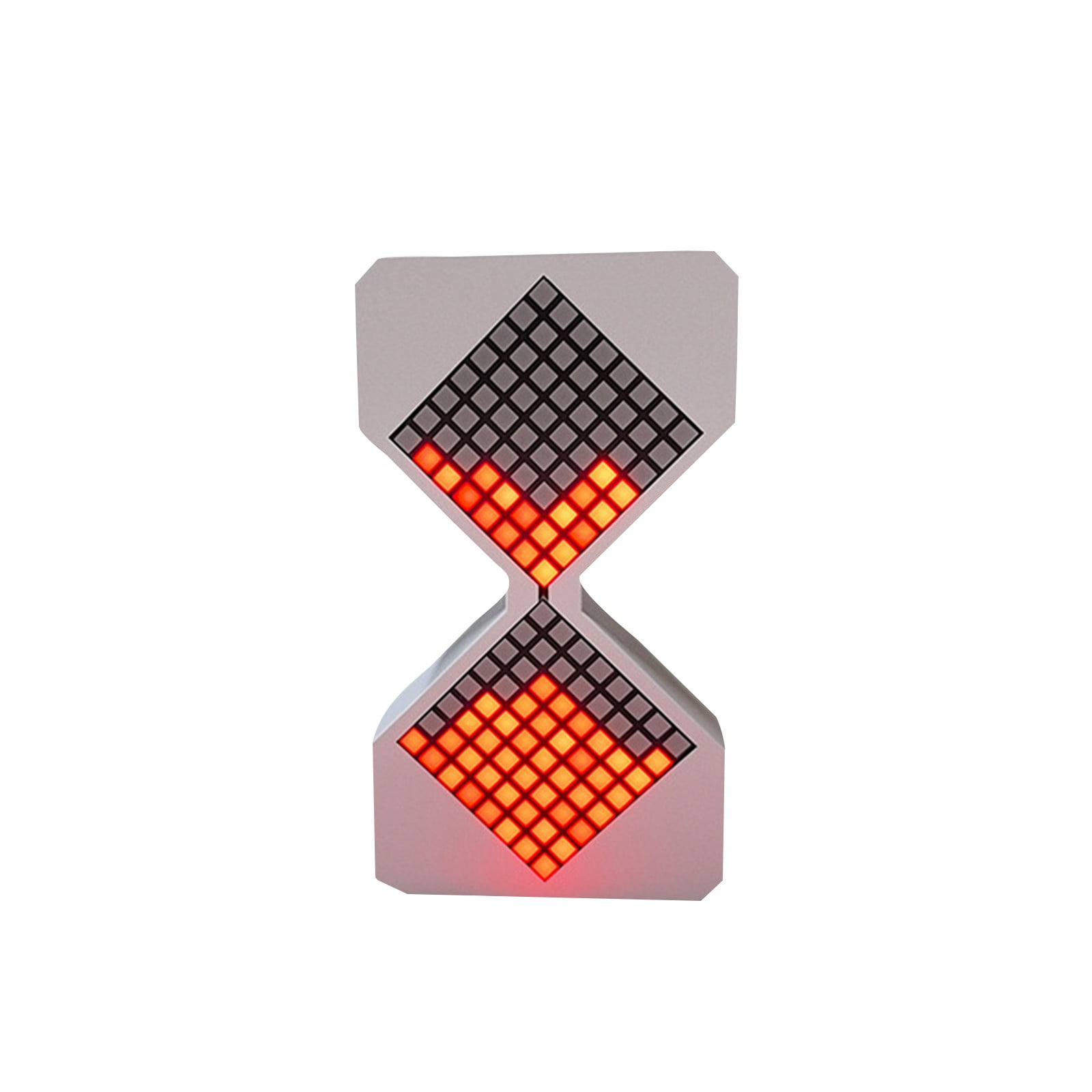 LED Matrix Digital Clock With Customizable Display Modern Design ...