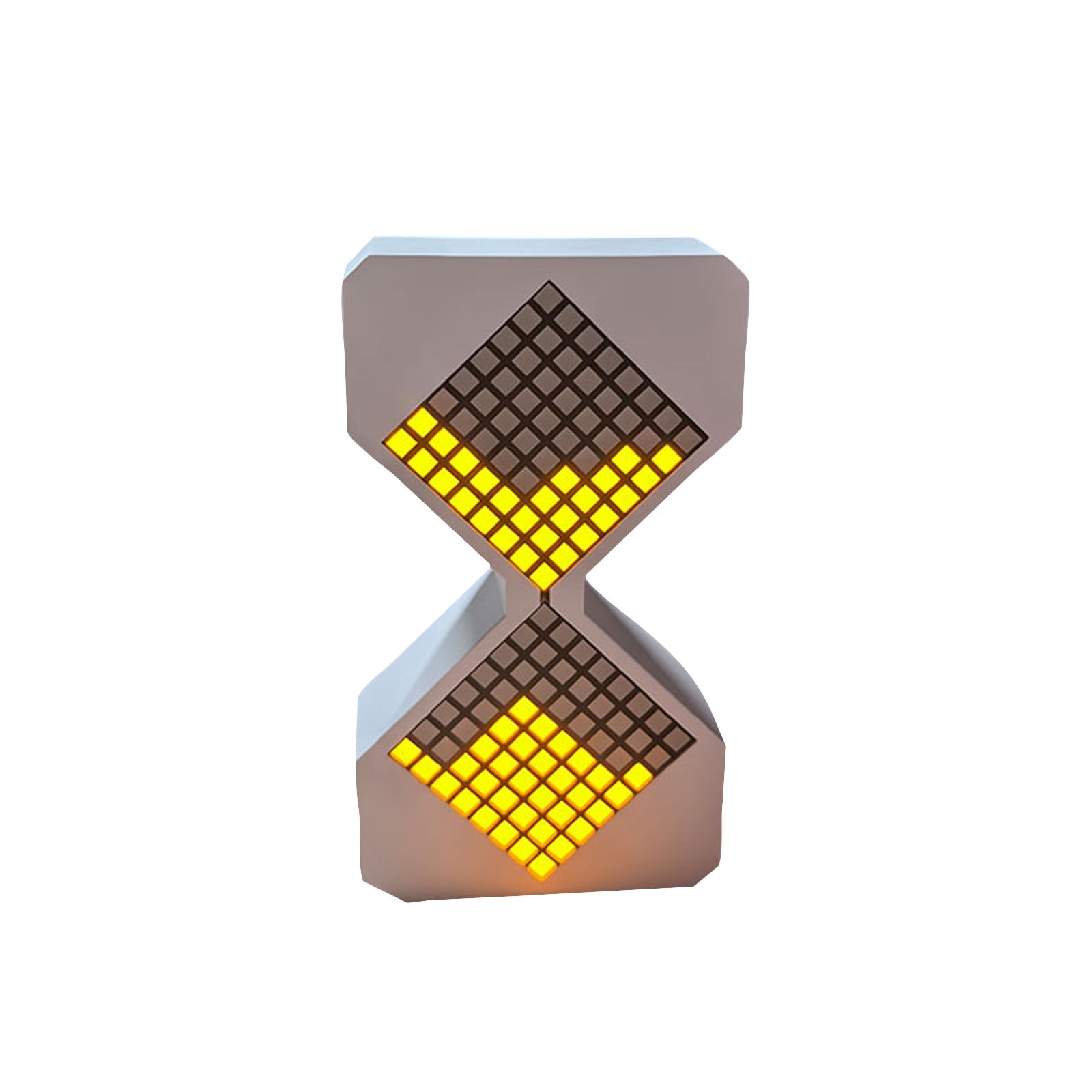 LED Matrix Digital Clock With Customizable Display Modern Design ...