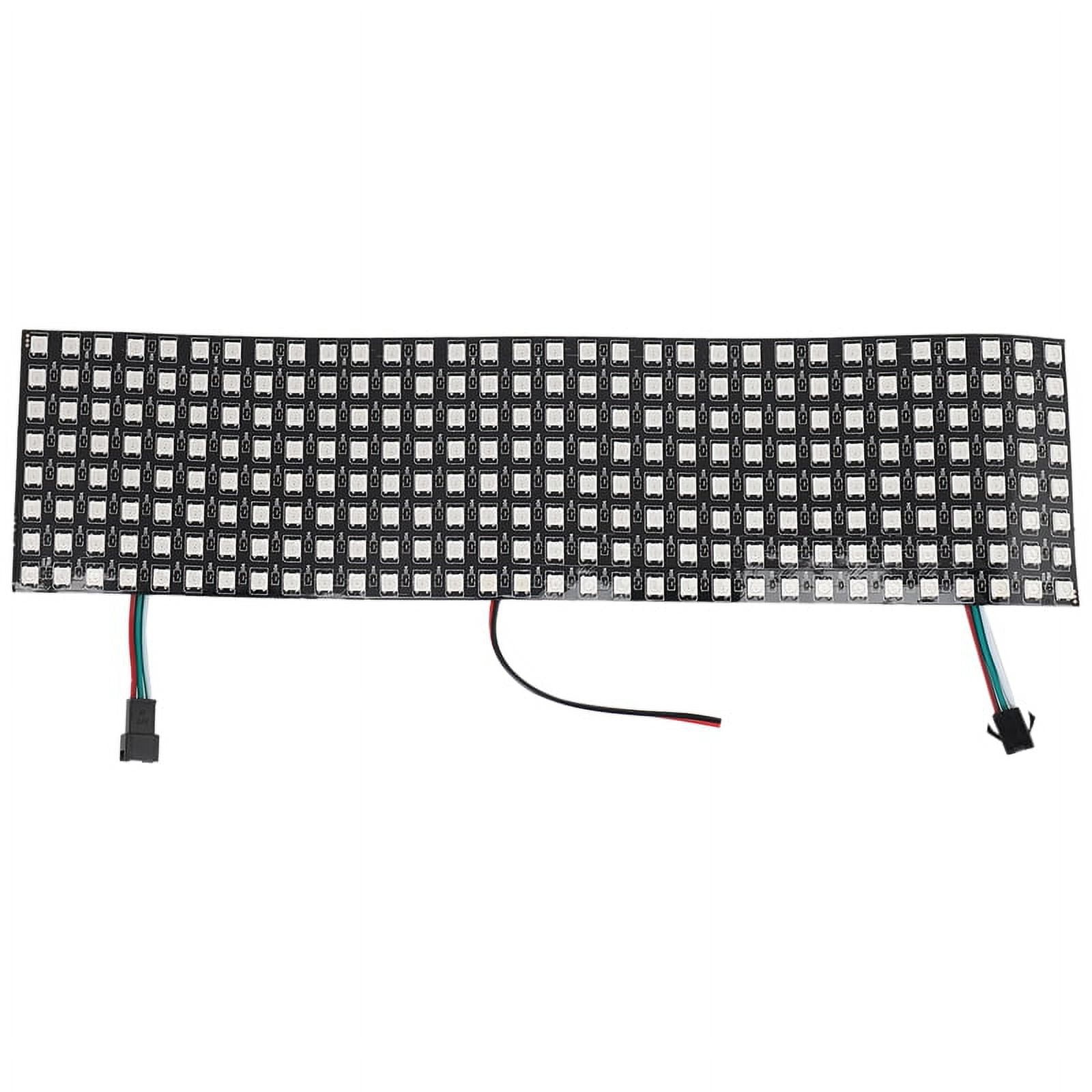 LED Matrix Panel, WS2812B RGB 832 Pixels Digital Flexible Dot Matrix ...