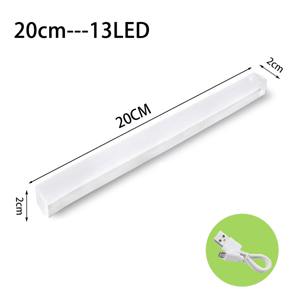 LED Motion Sensor Light Wireless LED Night Light Type C Rechargeable ...