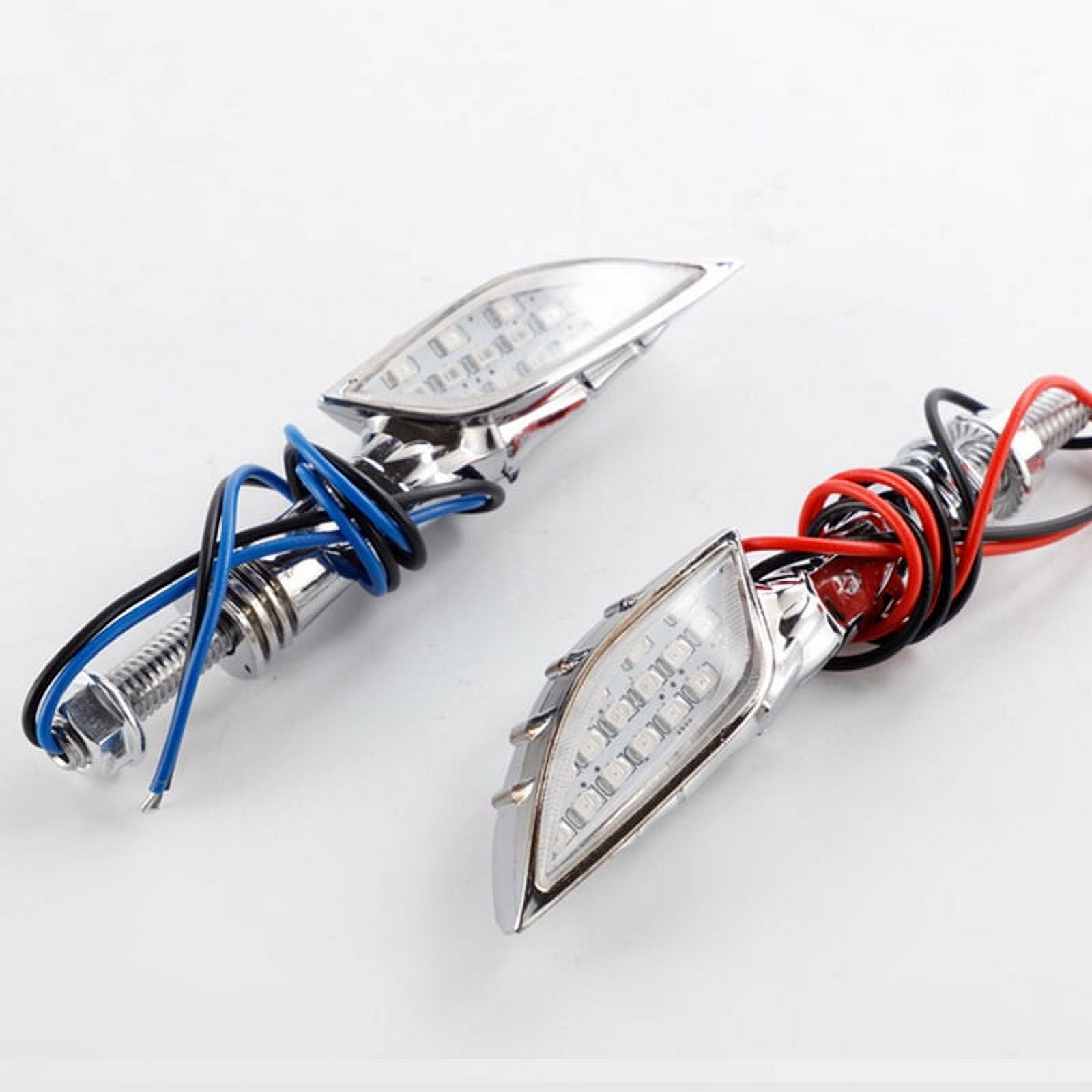 LED Motorcycle Turn Signals Blinker Lights Amber For Suzuki DRZ400s ...