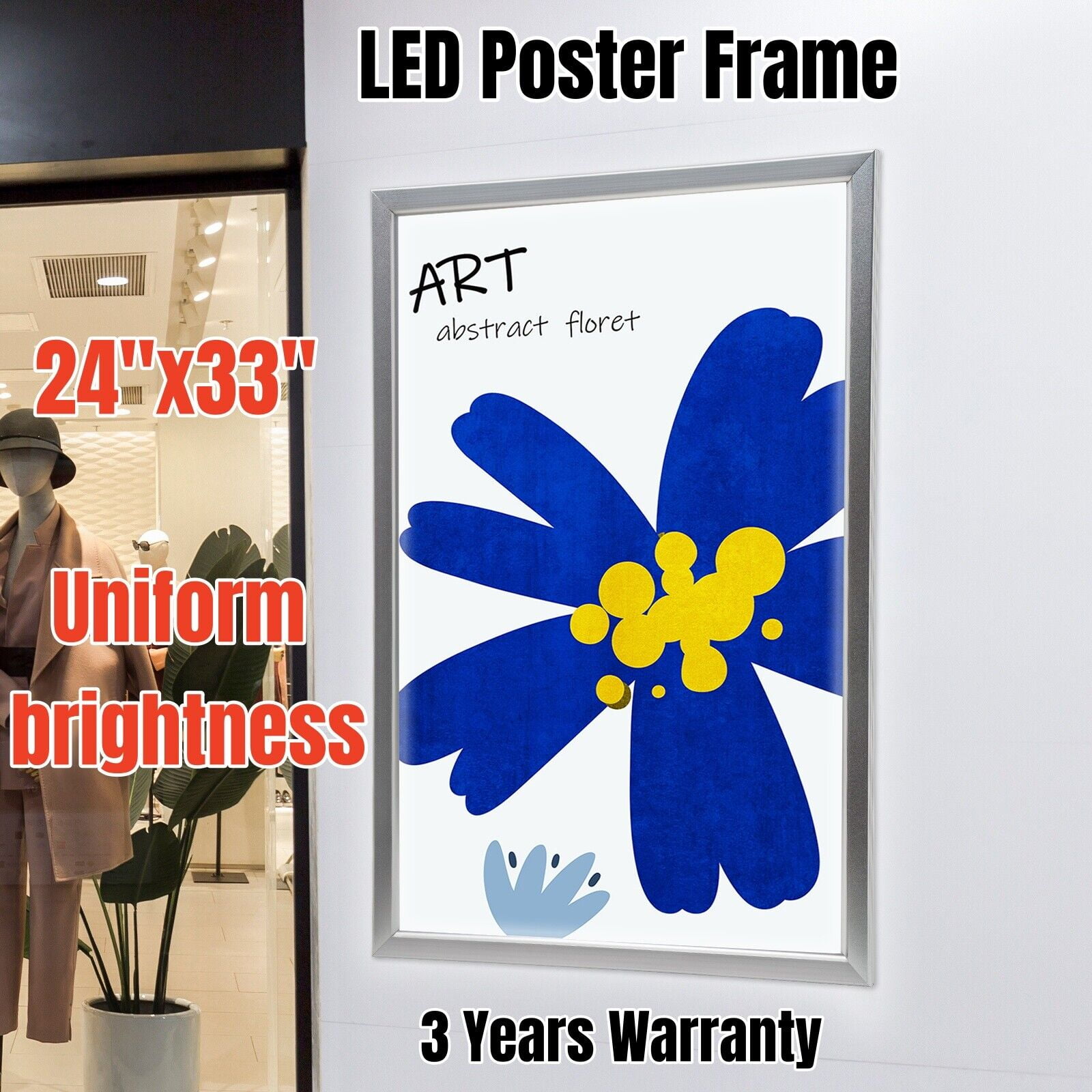 Light Up Poster Frame