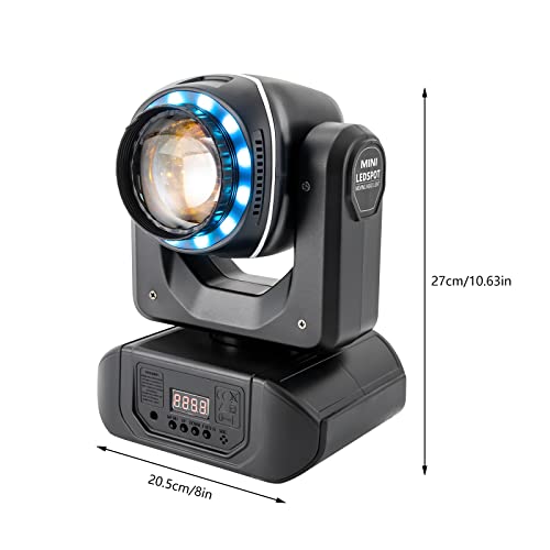 LED Moving Head Light with 1* 80W LED White Light Bead+12* 5050 Four-in ...
