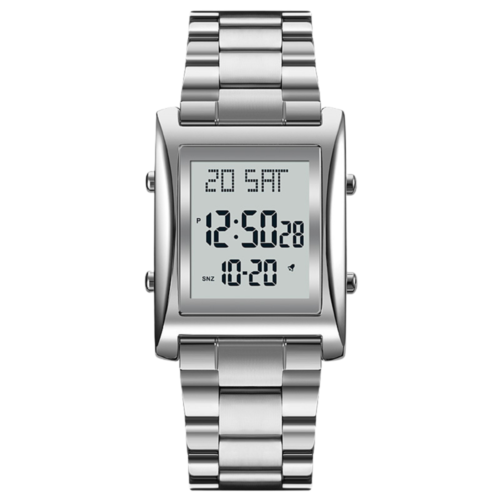 LED Multi-Function Electronic Watch Waterproof Casual Business Digital ...