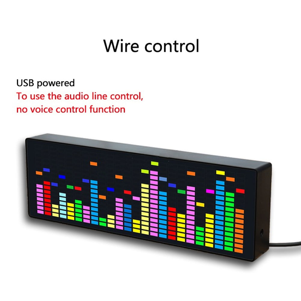 LED Music Audio Spectrum Indicator VU Meter VFD Audio Atmosphere ...