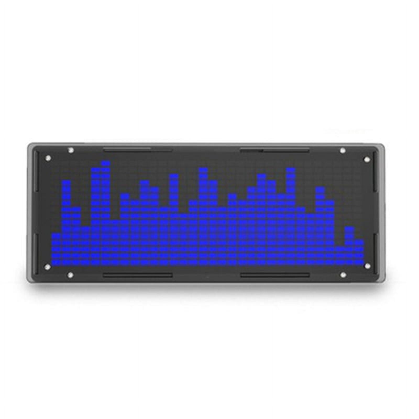 LED Music Spectrum Display DIY Kit 16X32 Rhythm Light Clock 8 Kinds ...