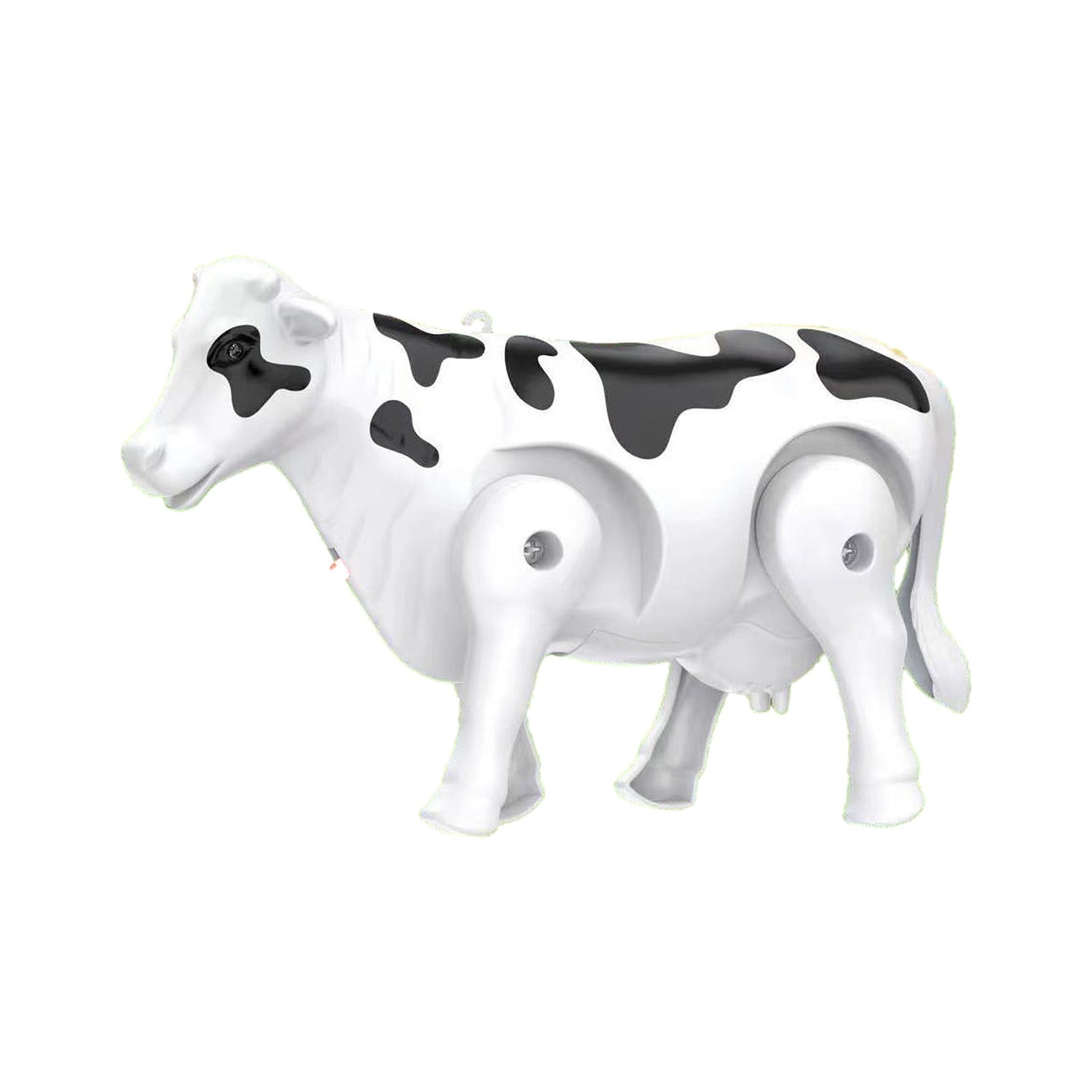 LED Musical Cow Light up Singing Plush Toy Adjustable Volume Lullaby ...