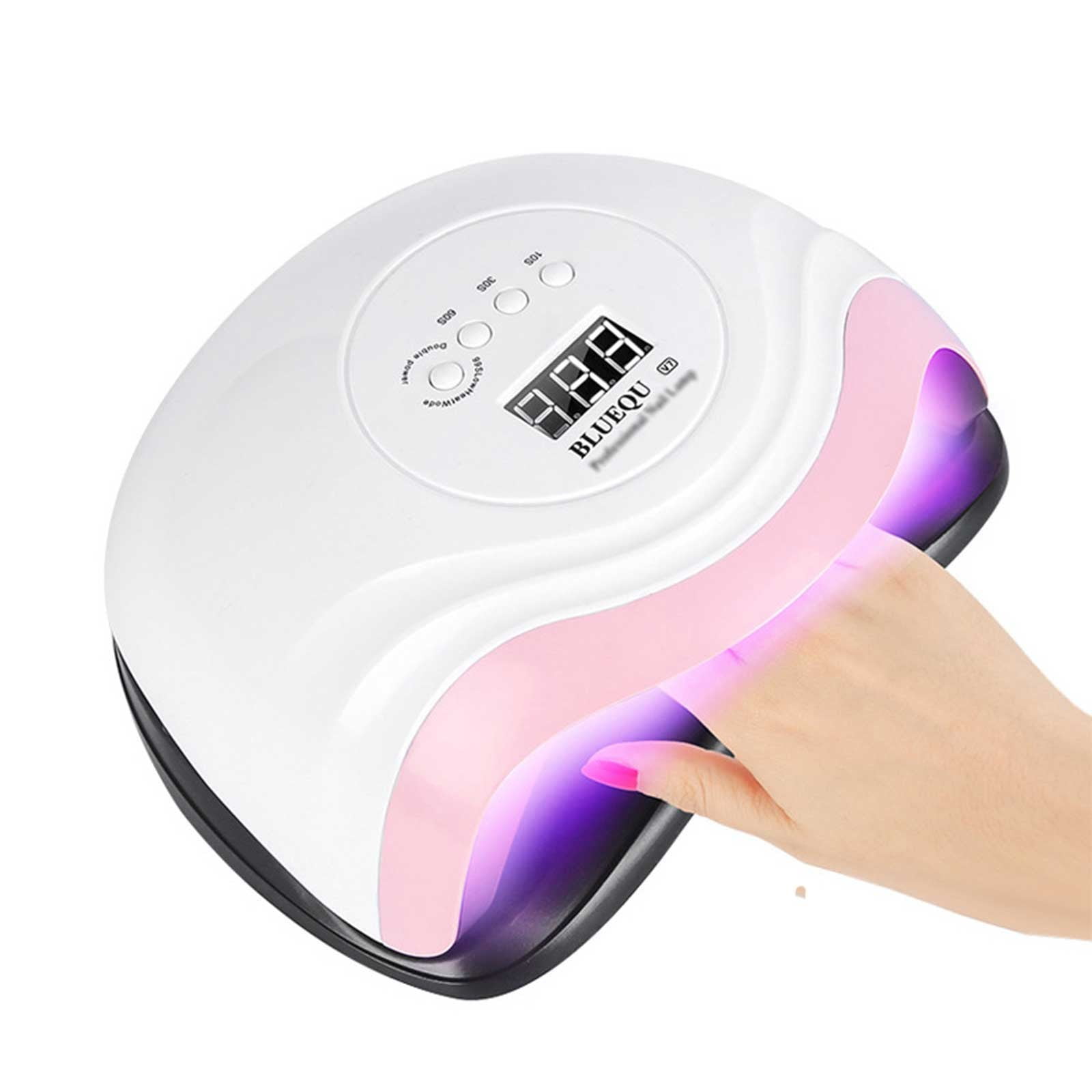 LED Nail Lamp 168W Nail Dryer for Gel Polish | Automatic Sensor LCD ...