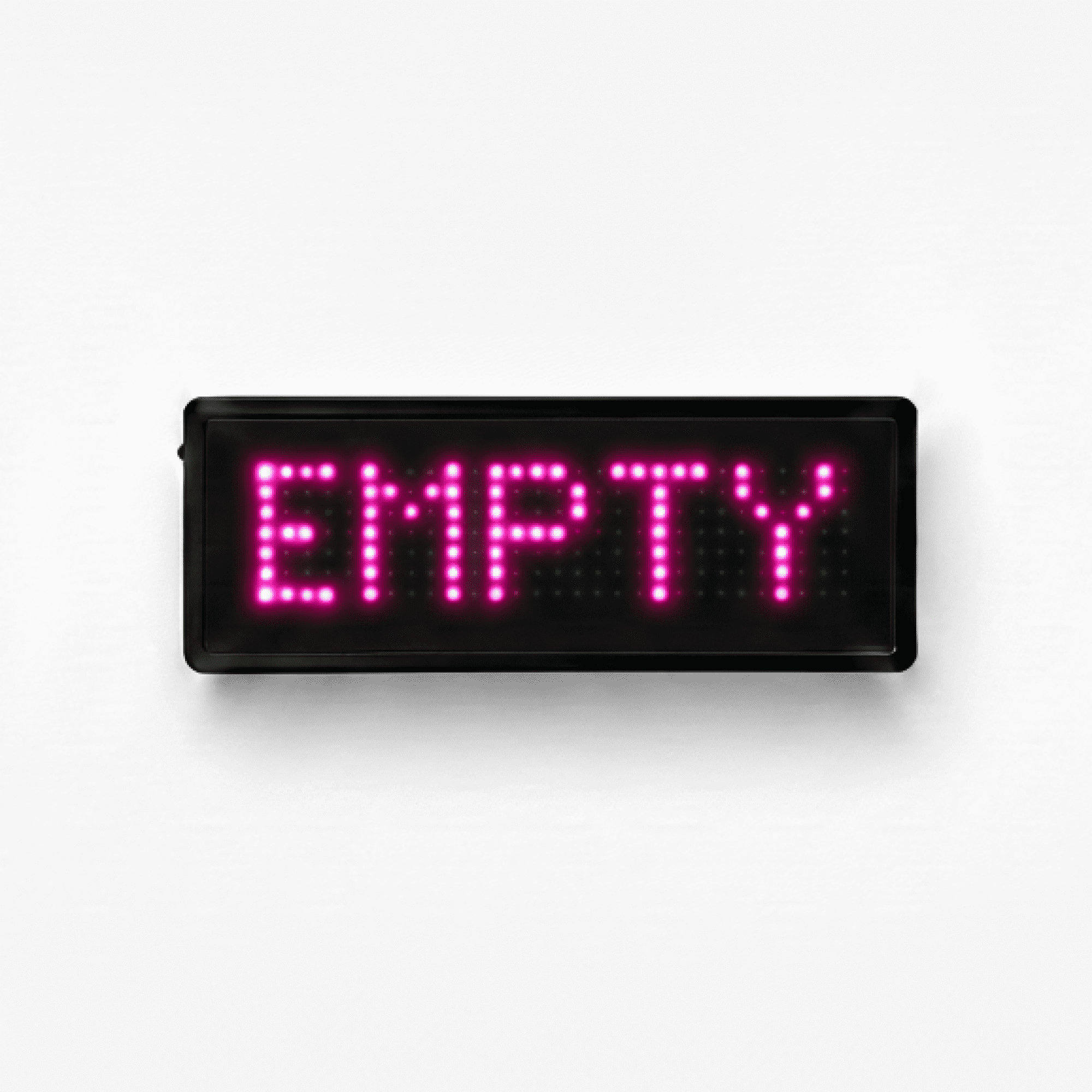 LED Name Badge, Scrolling Message Display Board, DIY Programmable Name ...