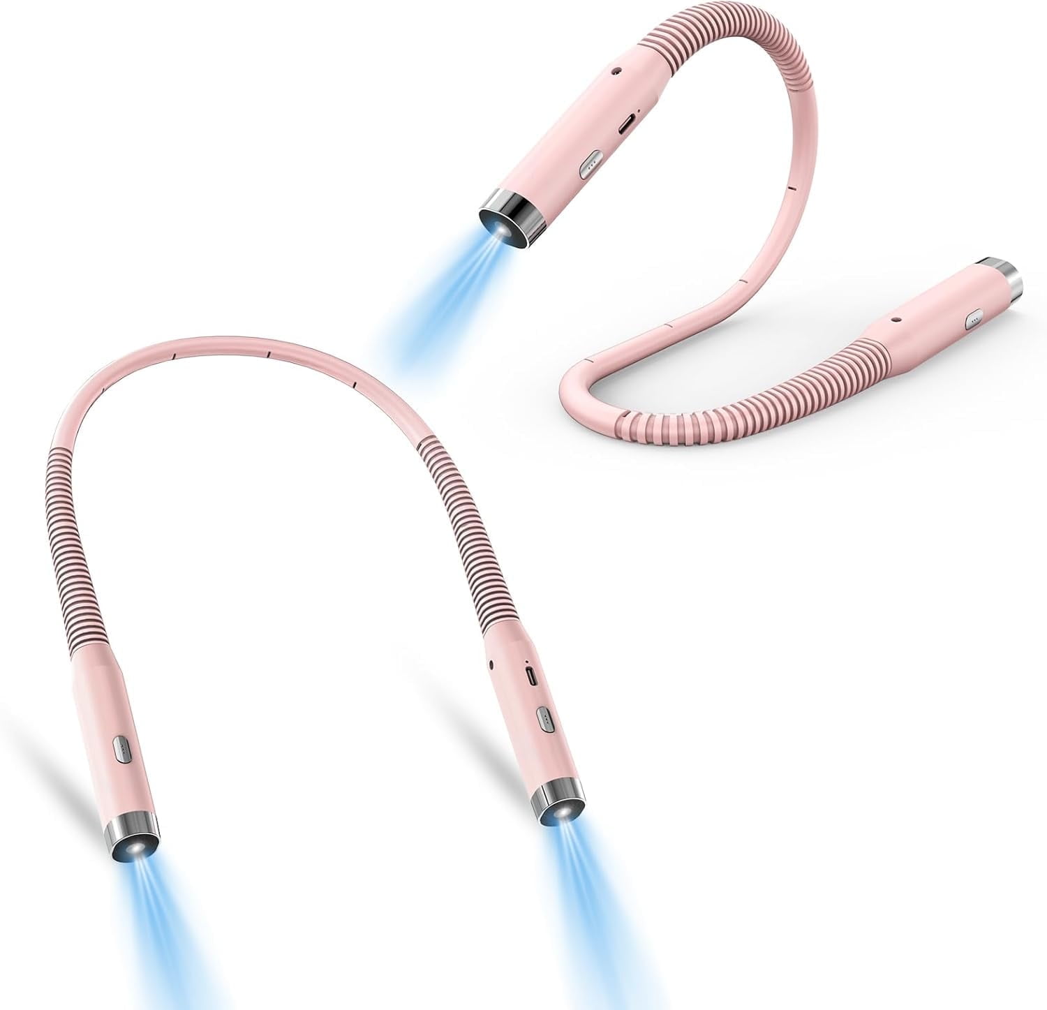CABEPOW Rechargeable LED Neck Reading Light, 3 Brightness Levels ...