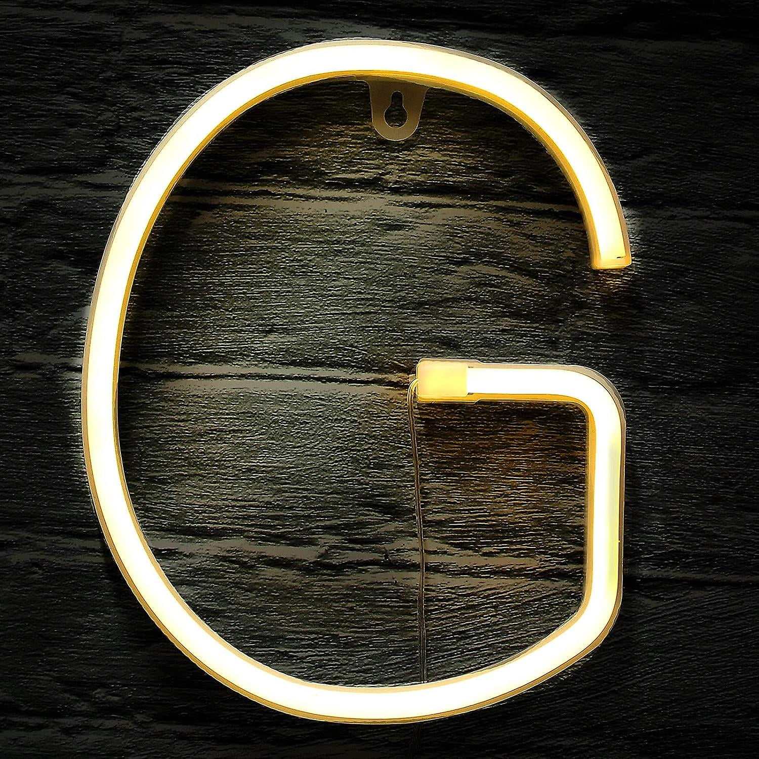 LED Neon Ceiling Light with Alphanumeric Symbol, Neon Light with ...