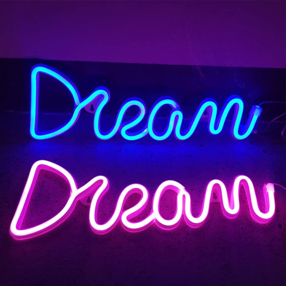 LED Neon Light,Dream Shaped LED Neon Light,Dream Letter LED Neon Sign ...