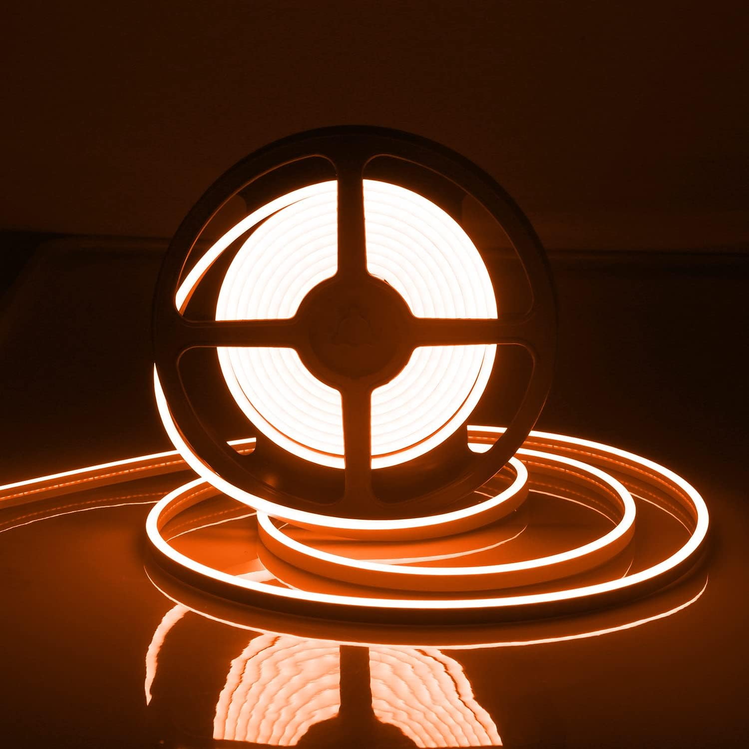 LED Neon Light Strip 16.4FT/5M- Bright, Non-Glaring & Waterproof Neon ...