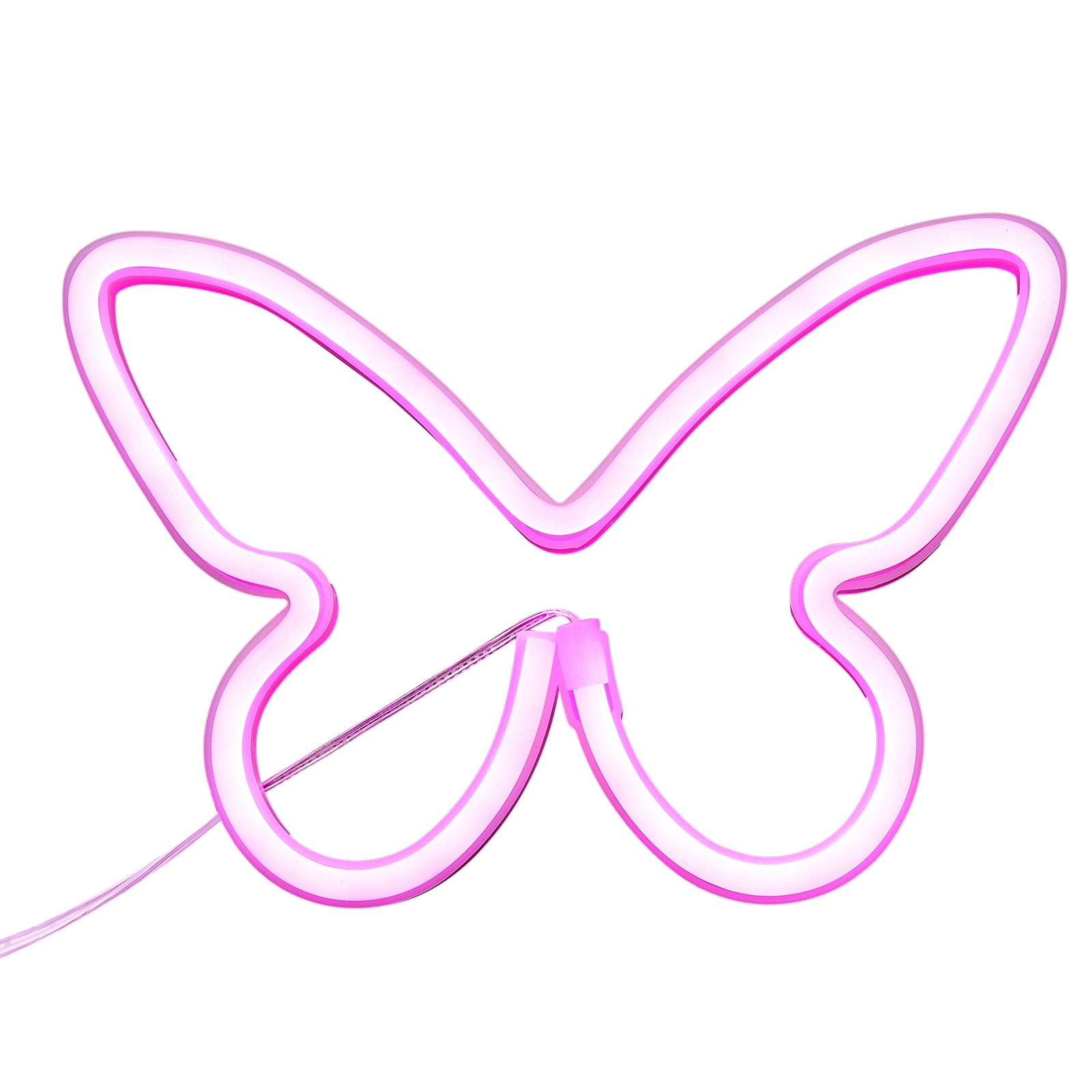 LED Neon Lights Magnetic Rechargeable Cordless Lamps Battery Operated ...