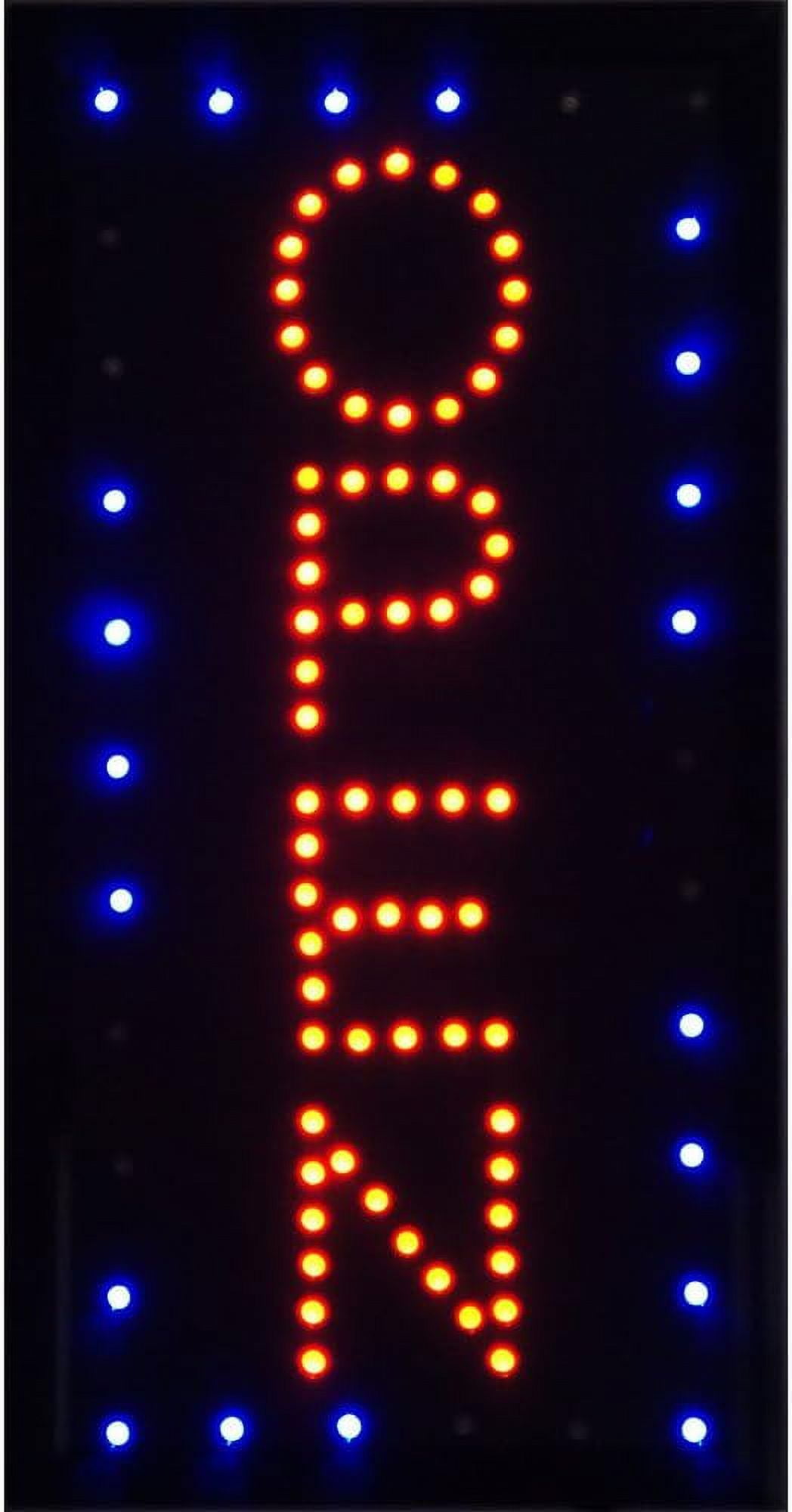 LED Neon Open Sign Bright High Visibility Advertisement Board Electric ...
