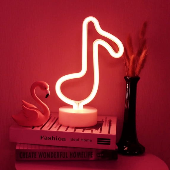 LED Neon Signs Light- Lighting Signs Neon Lights Wall Decorative Night ...