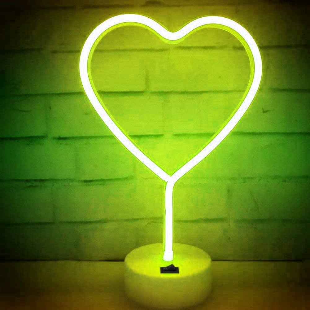 LED Neon Signs Light- Lighting Signs Neon Lights Wall Decorative Night ...