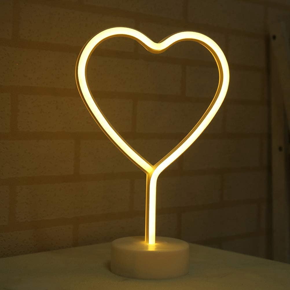 LED Neon Signs Light- Lighting Signs Neon Lights Wall Decorative Night ...