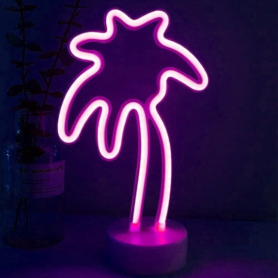 LED Neon Signs Light- Lighting Signs Neon Lights Wall Decorative Night ...