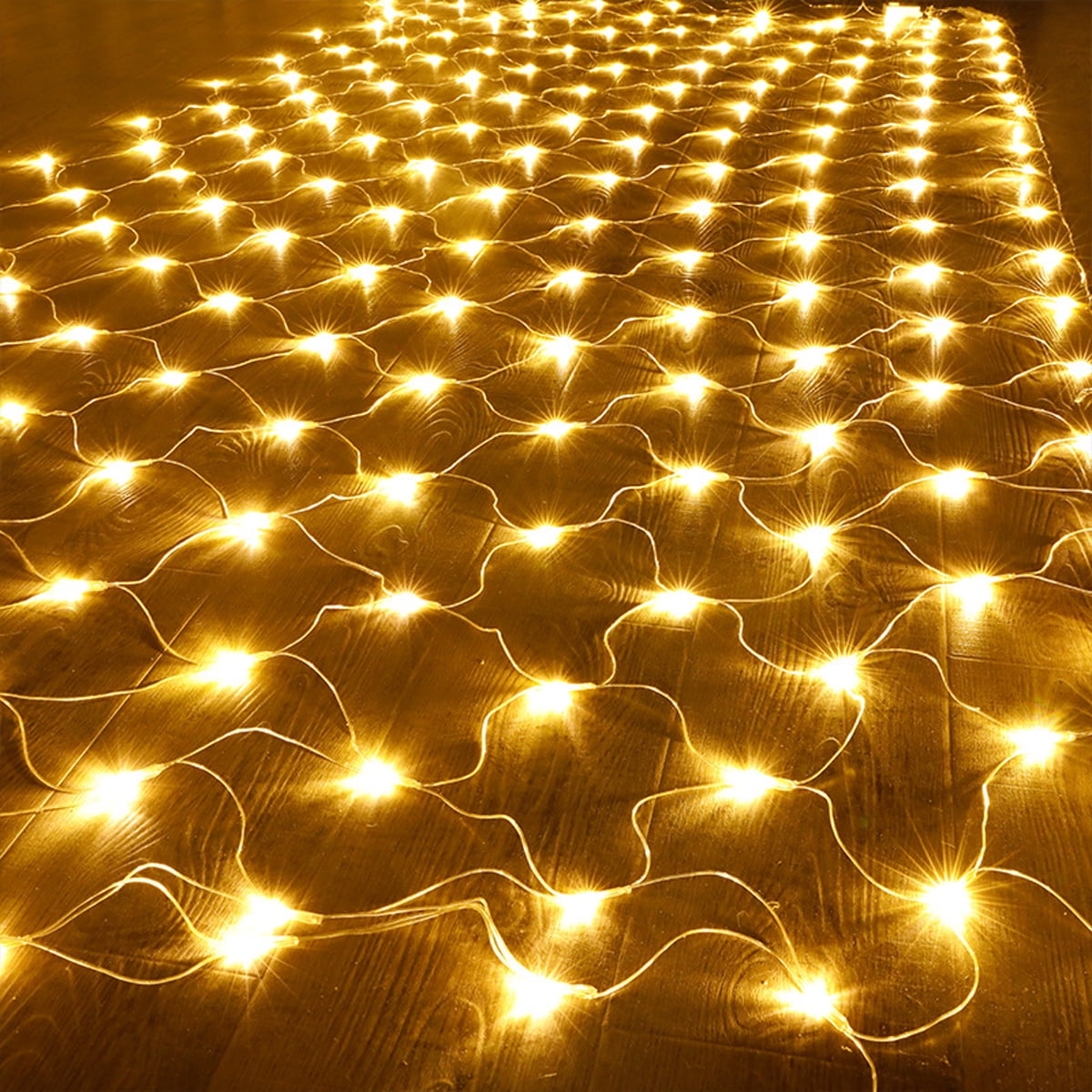 LED Net String Lights, 8 Modes Plug in Christmas Decor Lights ...
