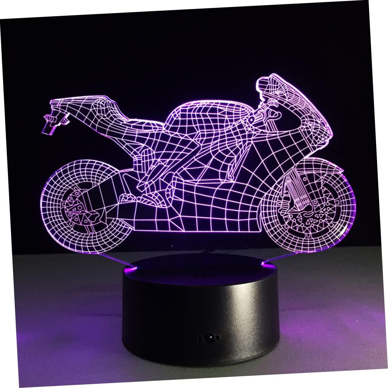 LED Night Light Boy Night Light Motor Bike Motorcycle Moon Night Lights ...