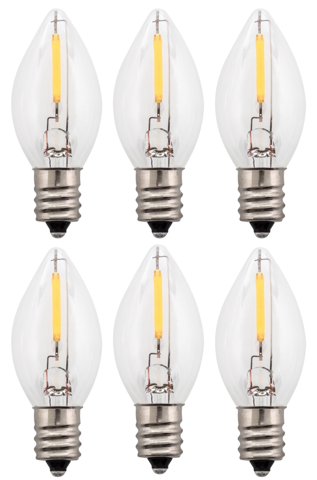 OptiCore C7 Shatterproof Multicolor Twinkle LED Christmas Replacement ...