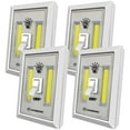 Costech LED Night Light, 200 Lumen, Cordless COB Light Switch, Multi ...