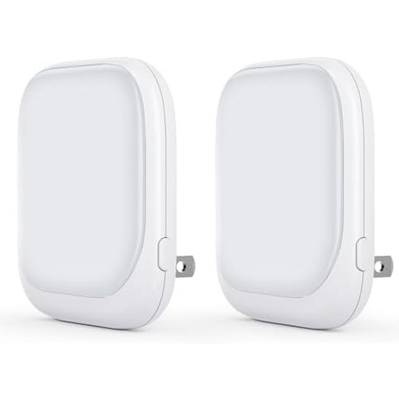 LED Night Light Plug in [3 Brightness Levels], Dusk to Dawn Sensor ...