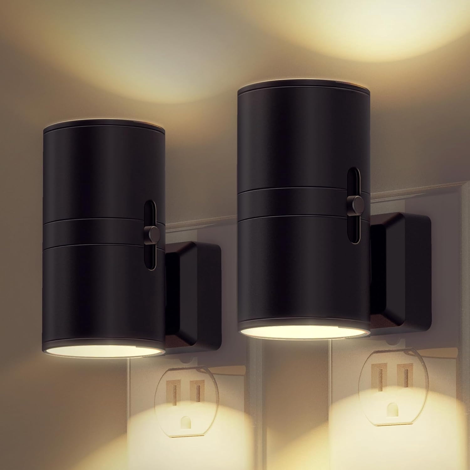 LED Night Light Plug in, Modern Night Lights Plug into Wall, Dusk to ...