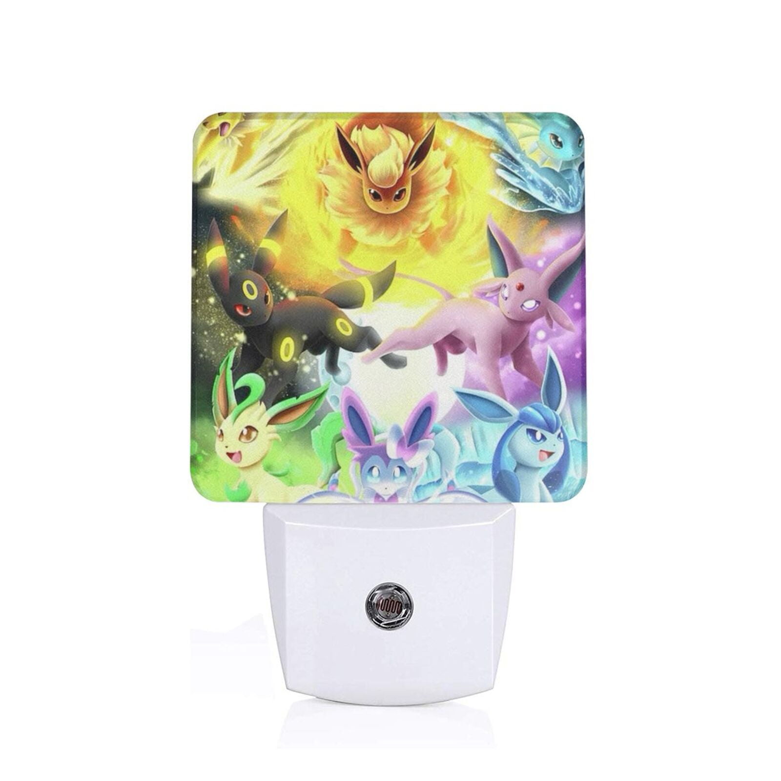 LED Night Light,Pokémon-Eevee Vaporeon Flareon Jolteon Umbreon Espeon ...