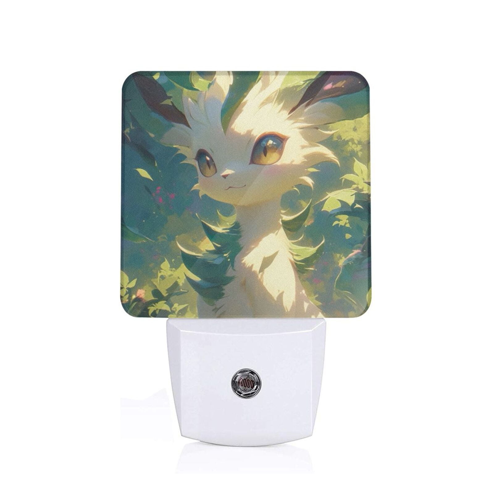 Led Night Lightpokémon Pikachu Leafeon Led Night Light Plug Into Wall With Dusk To Dawn Light
