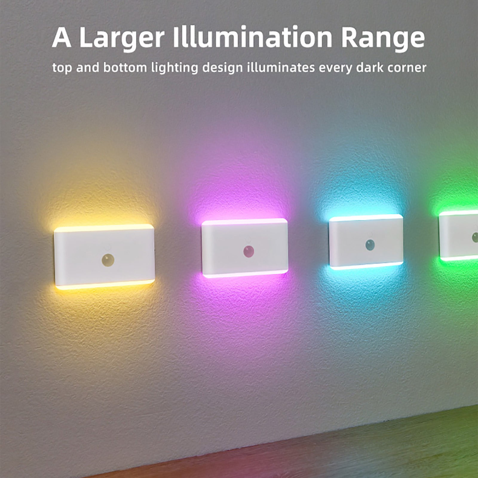 LED Night Light | RGB Human Body Motion Sensor | Infrared Smart ...