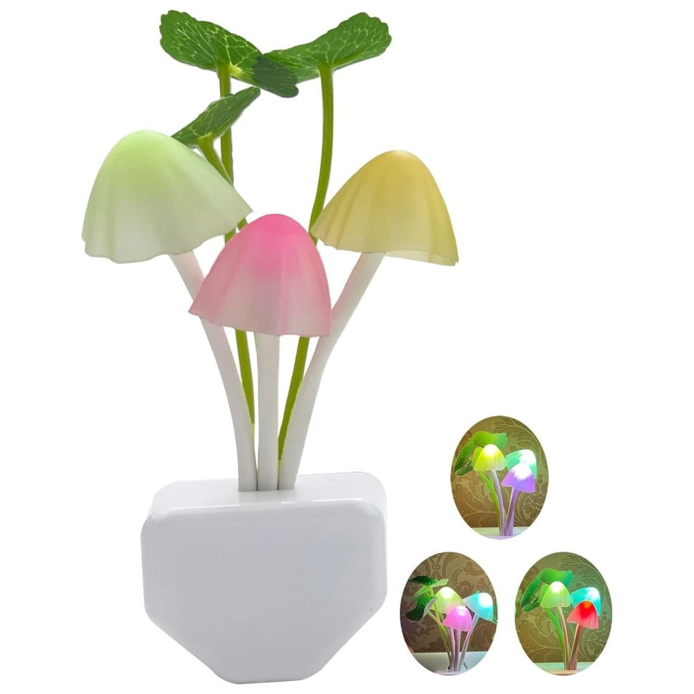 LED Night Light,Smart Sensor Plug-in Night Light,Color Changing ...