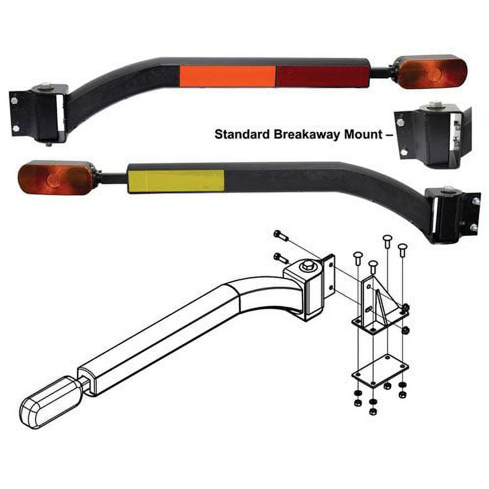 LED Nite-Gard Warning Lights - Horizontal Mount fits Lighting - Walmart.com