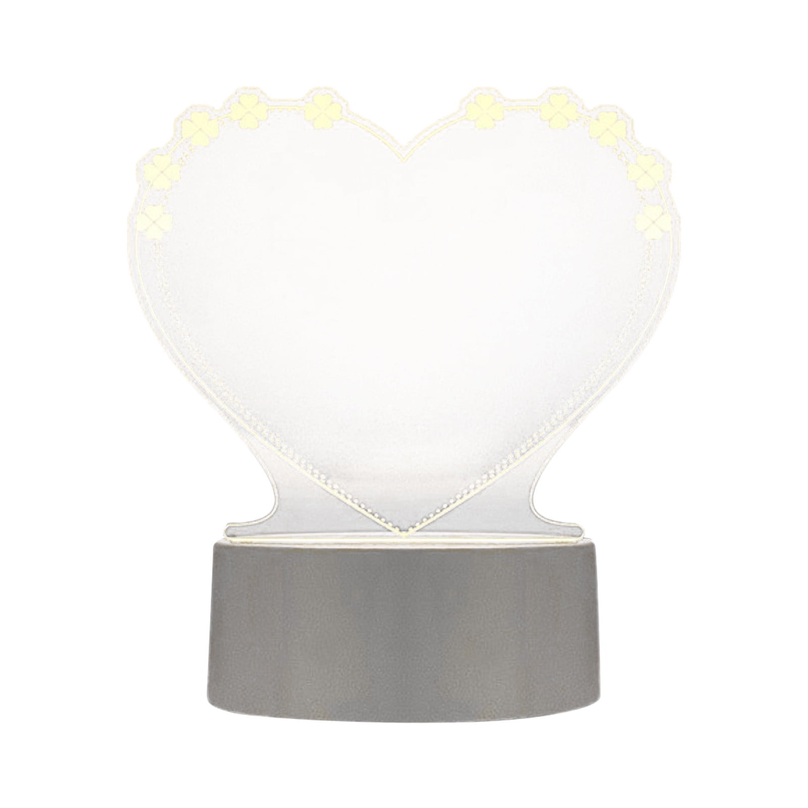 LED Note Board Acrylic Board With Light Light Up Board With Base As A ...