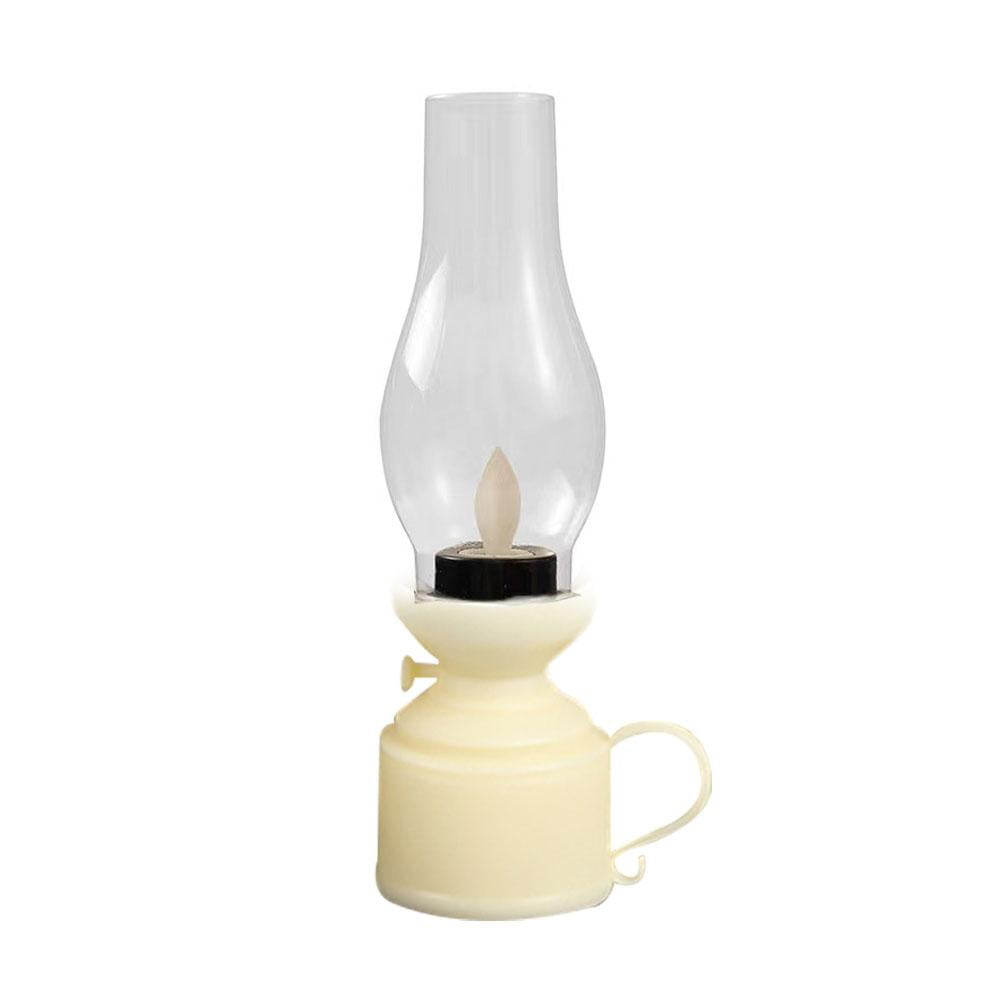 LED Oil Lamps Retro Kerosene Lamp Flameless Oil Lamp Candle Swing ...