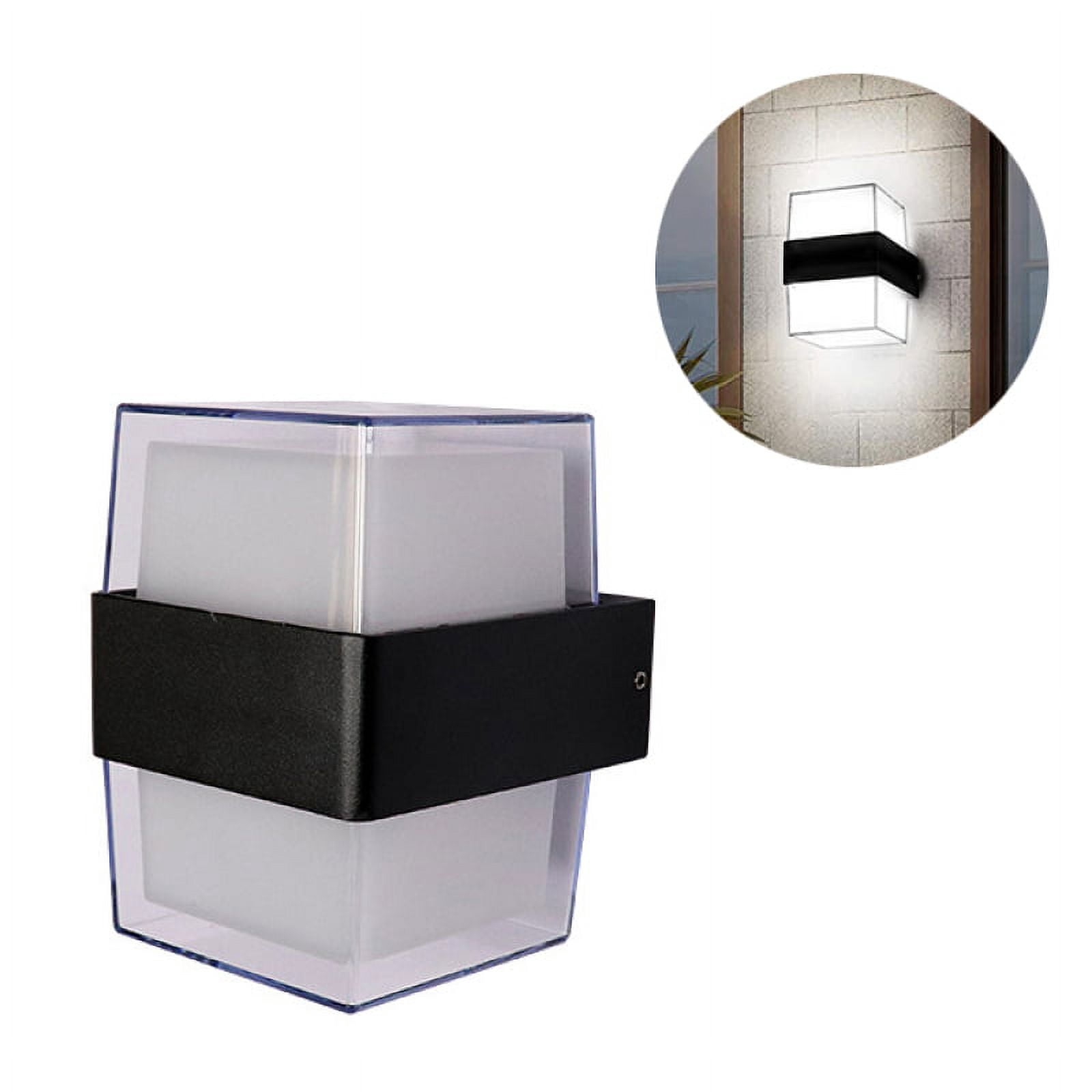 LED Outdoor Light 10W 3000K Warm White Wall Light Outdoor Flame 1200LM ...