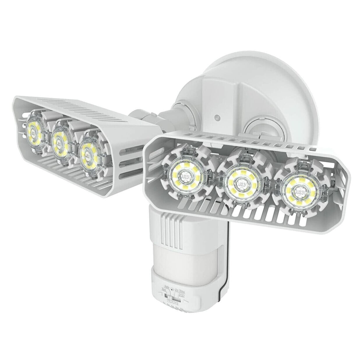 LED Outdoor Security Light with PIR Motion Sensor, 2700 lm, 300W ...