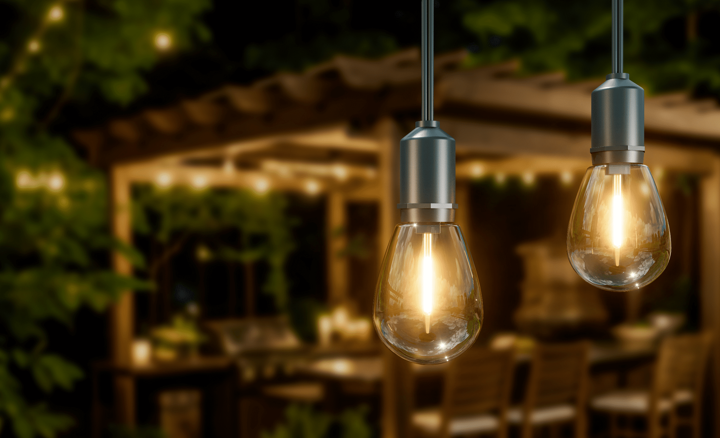 Beatineon Hot Fashion Outdoor 48 Ft Corded Electric String Lights with ...